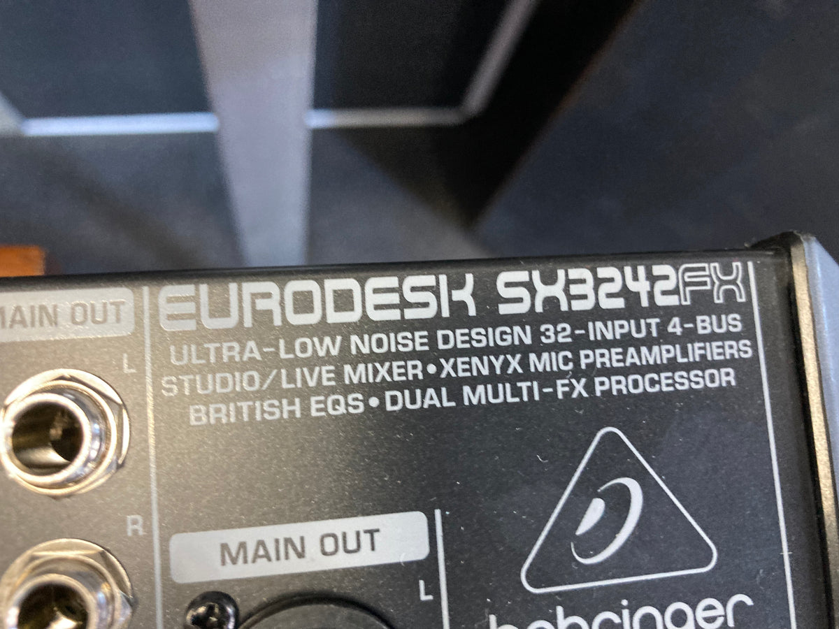 Behringer - Eurodesk MX 3242FX – musicswopshop