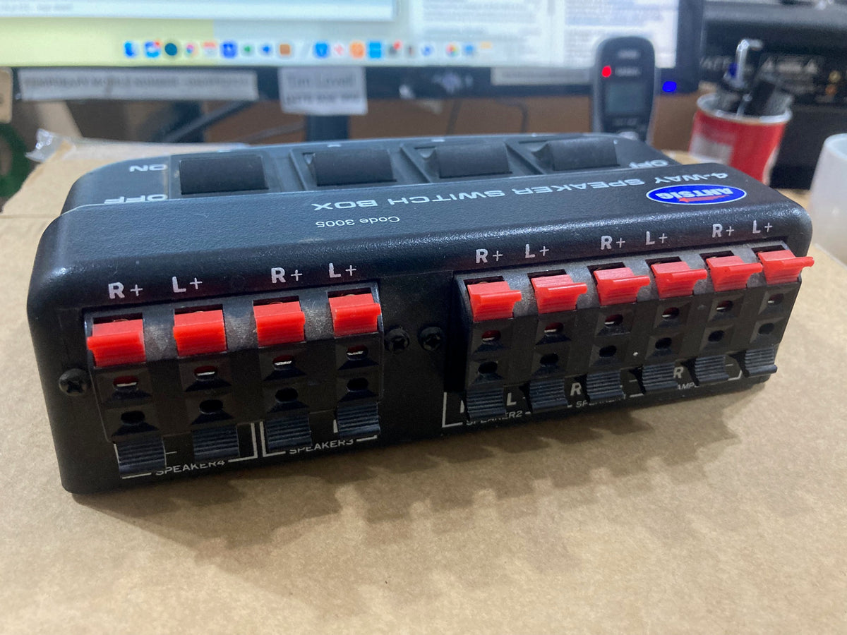 Antsig - 4-way speaker switch box – musicswopshop